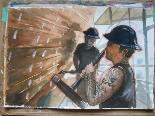 Shipbuilder’s Collection | Murals and Paintings by Peter Matyas